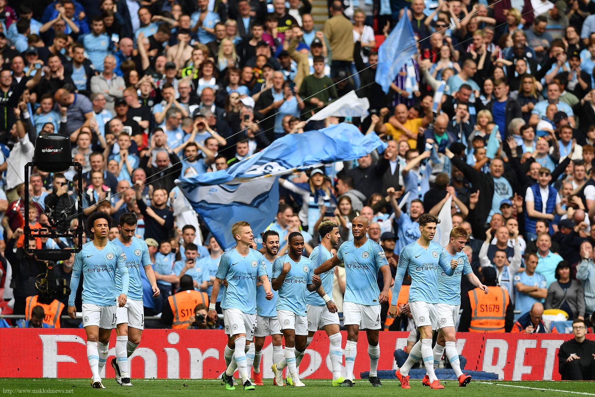 مانشستر سيتي بطلاً لكأس الإتحاد الإنجليزي 2018 19 للمرة السادسة في